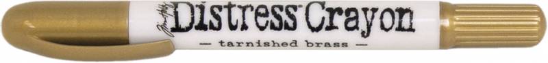Tim Holtz Distress Crayon Tarnished Brass - Papiria